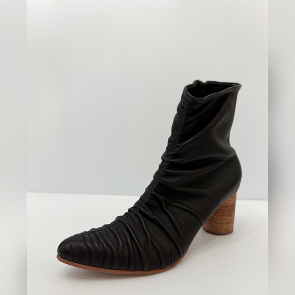Huma Blanco | Shoes | Huma Blanco Wanda Black Leather Ankle Boots 39 ...